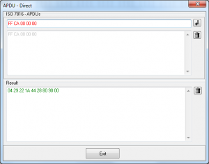 MP-Sys - APDU Commands